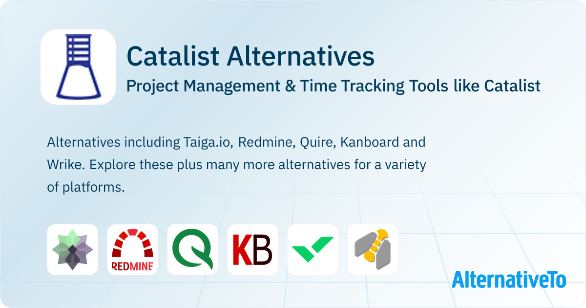 Catalist Alternatives: Top 12 Project Management Tools | AlternativeTo