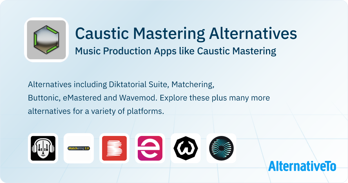 Caustic Mastering Alternatives: Top 17 Music Production & Similar Apps ...