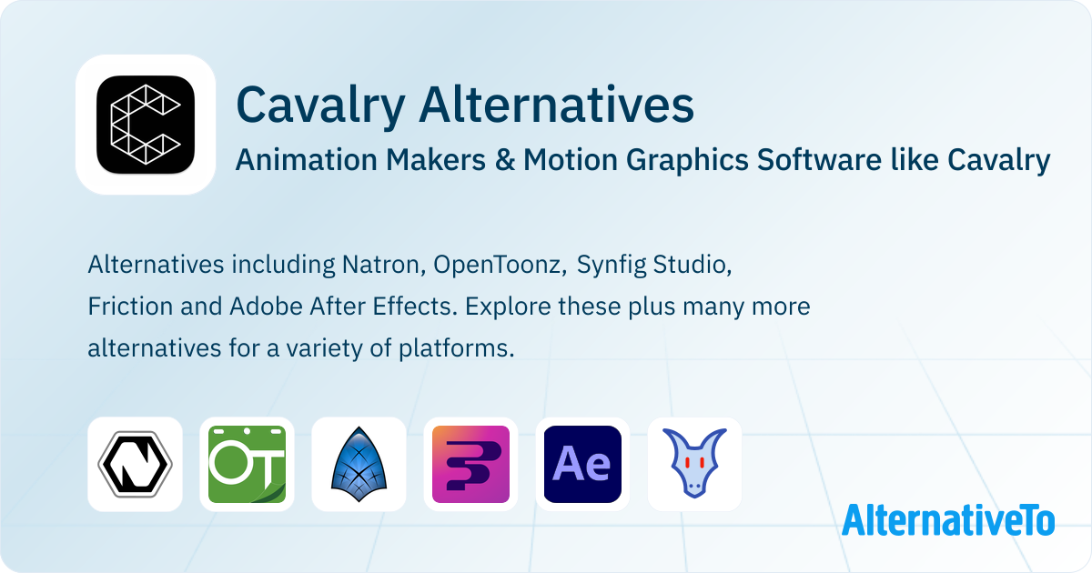 Cavalry Alternatives: Top 17 Animation Makers | AlternativeTo