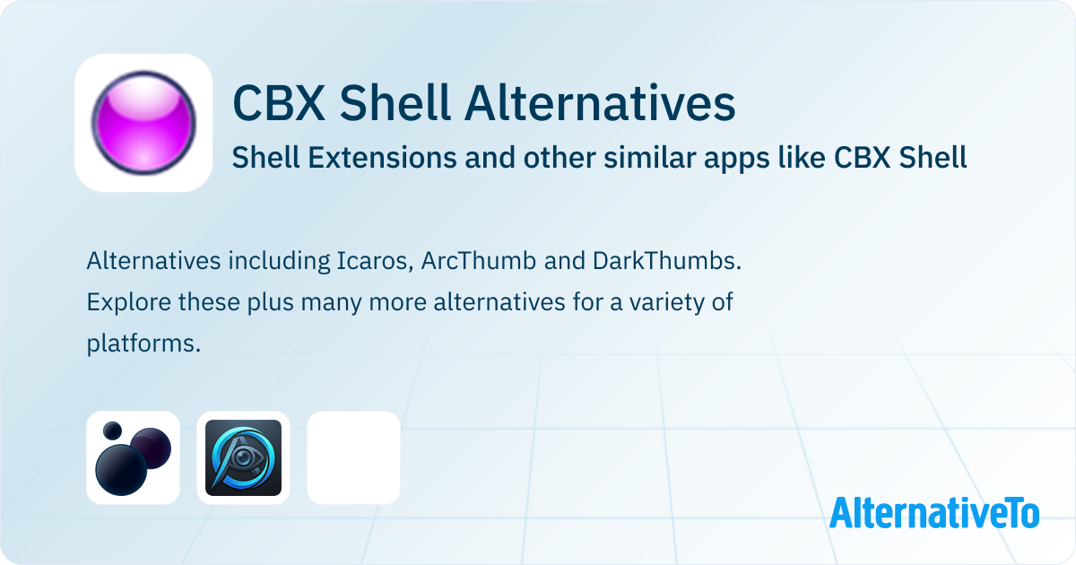 CBX Shell Alternatives: Top 3 Shell Extensions & Similar Apps ...