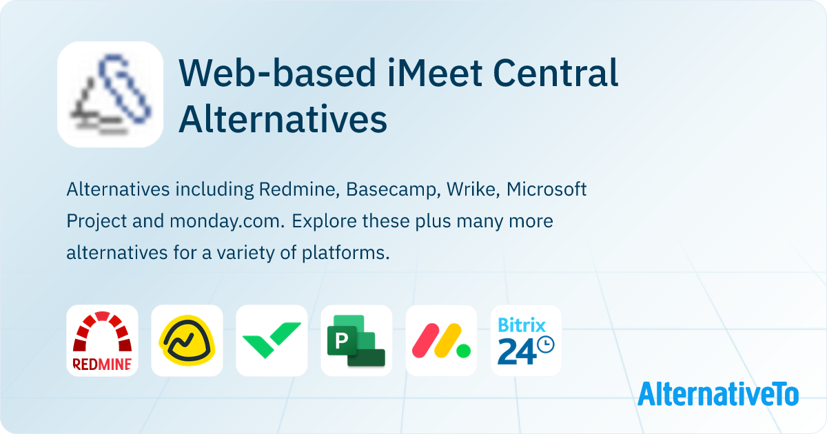 iMeet Central Alternatives: Top 12 Web-based Project Management Tools ...