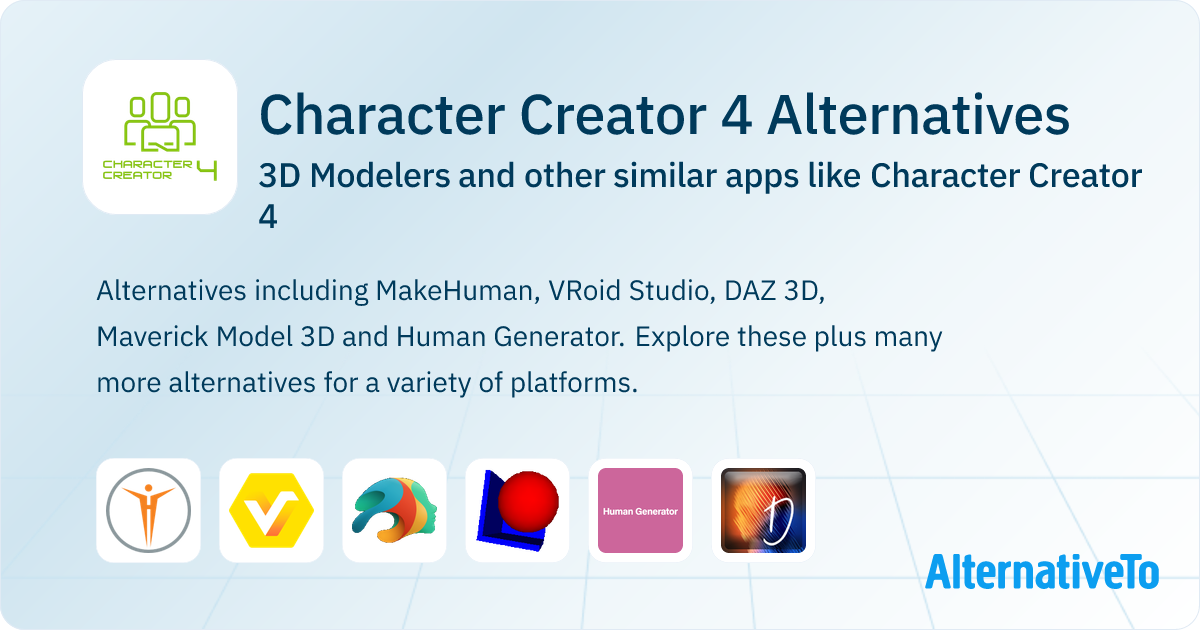 Character Creator 4 Alternatives: Top 6 3D Modelers & Similar Apps ...