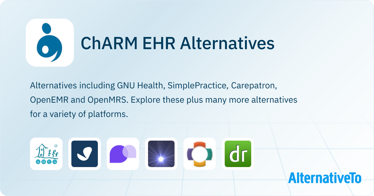 ChARM EHR Alternatives - Explore Similar Apps | AlternativeTo