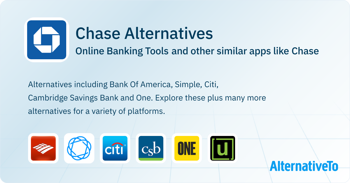 Chase Alternatives: Top 9 Online Banking Tools & Similar Apps ...