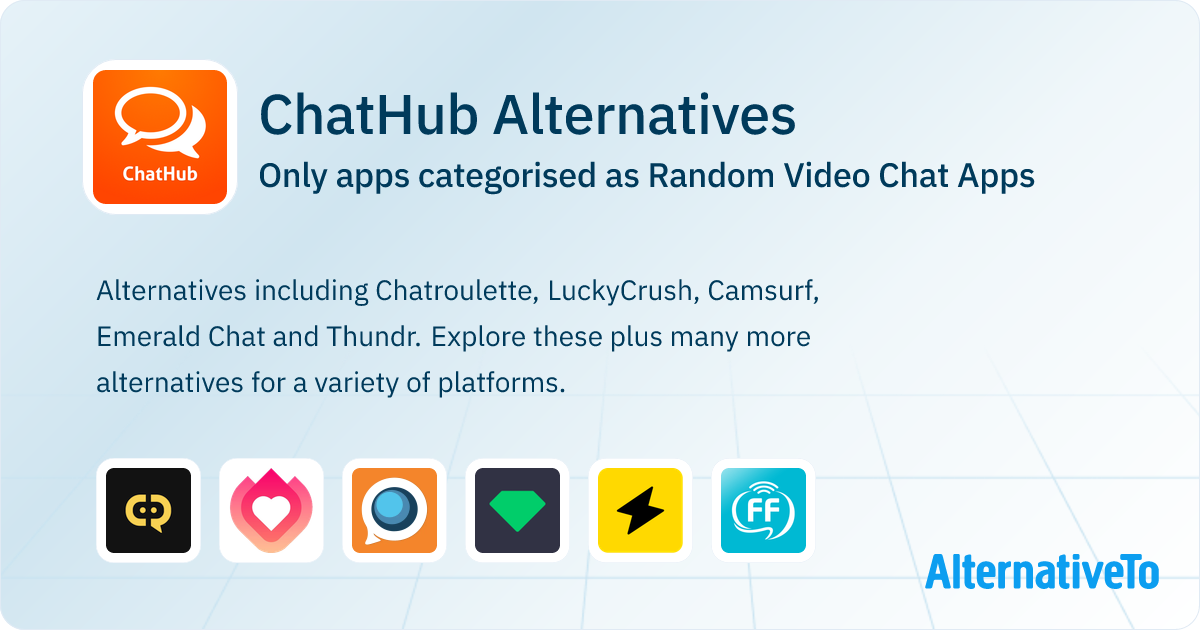 ChatHub Alternatives: Top 12 Random Video Chat Apps | AlternativeTo