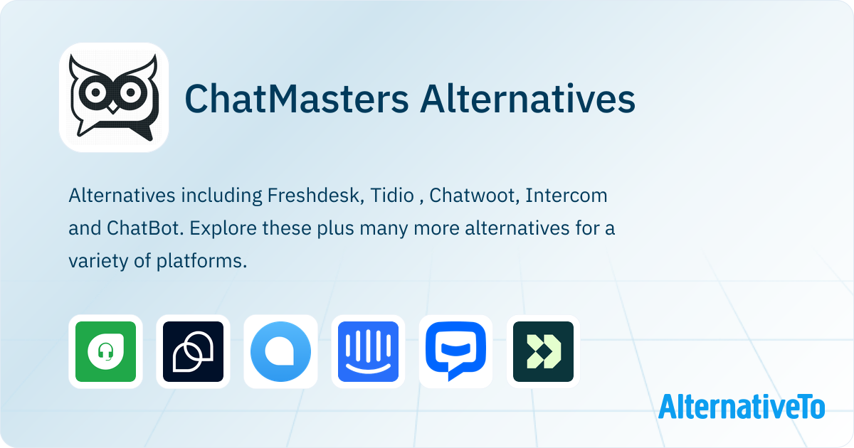 ChatMasters Alternatives - Explore Similar Sites & Apps | AlternativeTo