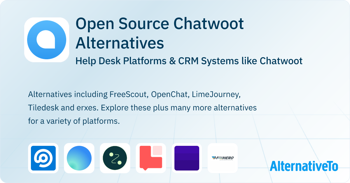 Open Source Chatwoot Competitors: Top 15 Alternative Help Desk ...