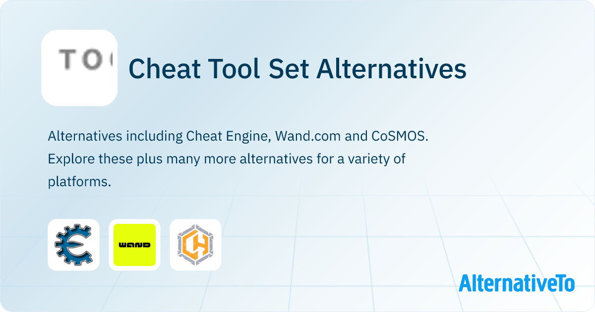 Cheat Tool Set Alternatives - Explore Similar Software | AlternativeTo