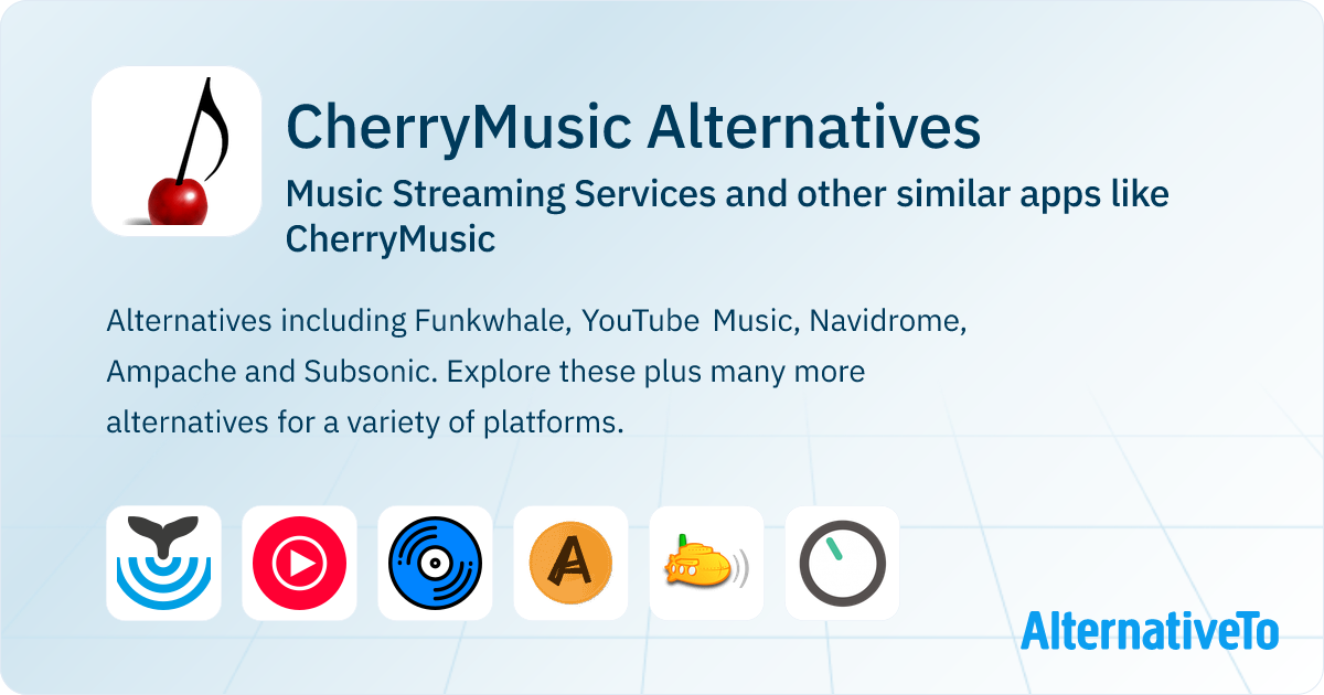 CherryMusic Alternatives: Top 12 Music Streaming Services & Similar ...