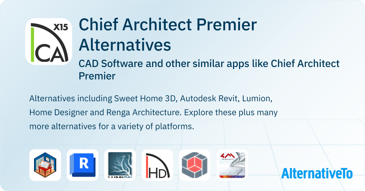 Chief Architect Premier Alternatives: Top 6 CAD Software & Similar Apps ...