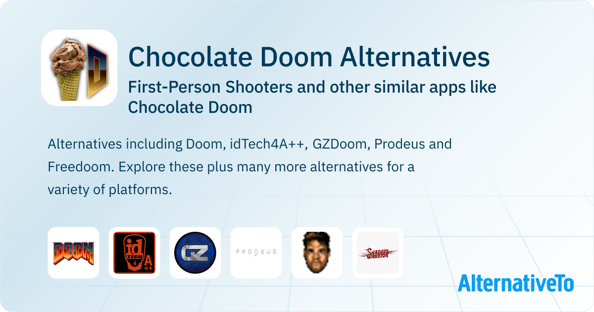 Chocolate Doom Alternatives: Top 15 First-Person Shooters & Similar ...