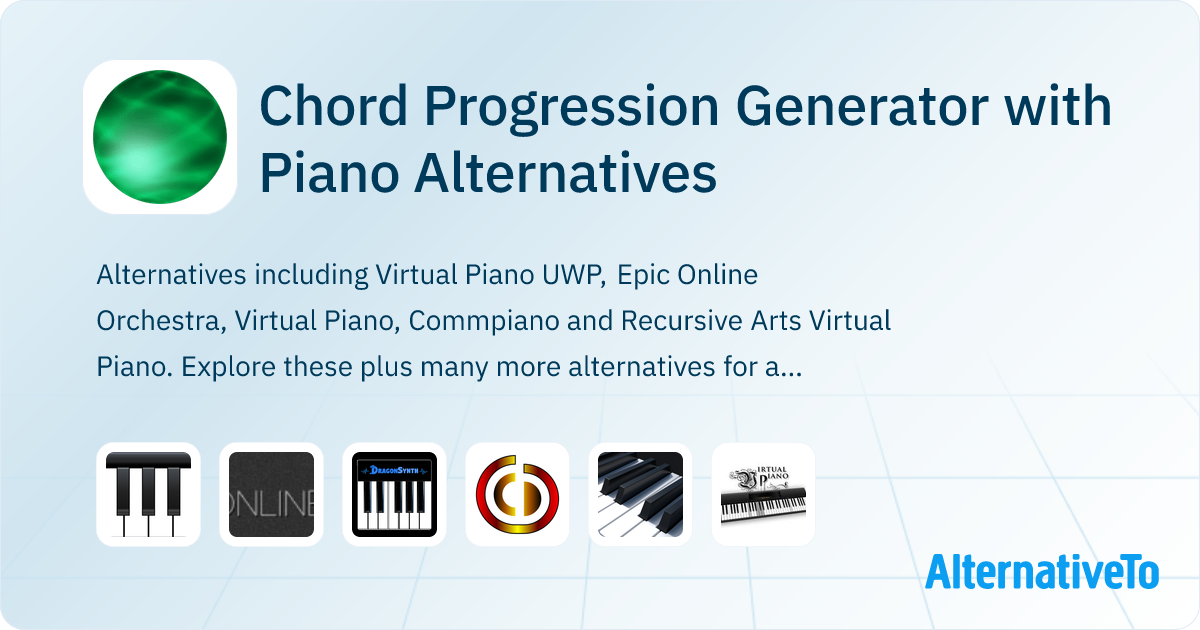 Chord Progression Generator with Piano Alternatives - Explore Similar ...