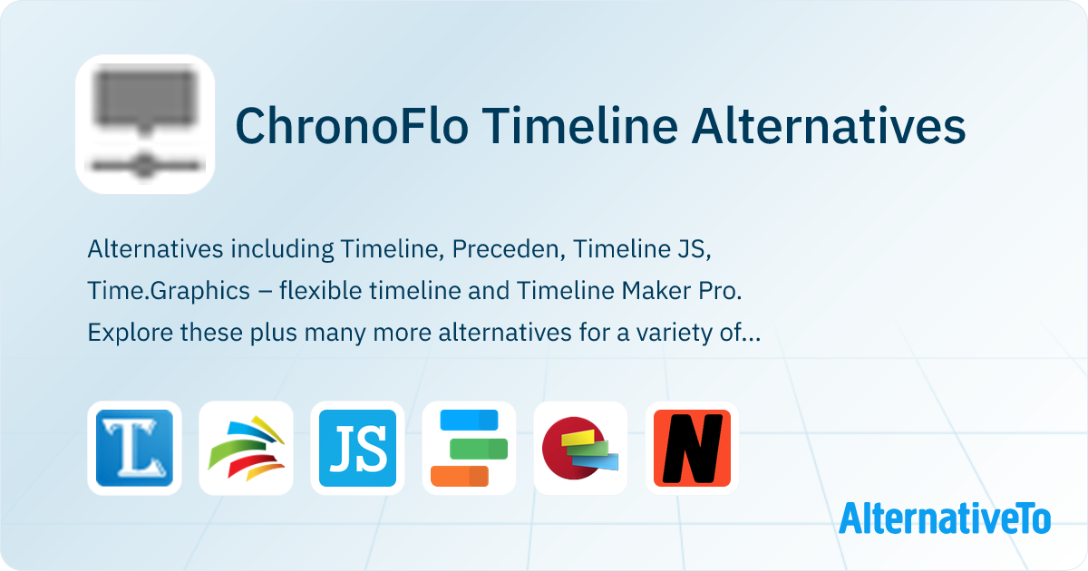 ChronoFlo Timeline Alternatives - Explore Similar Sites & Apps ...