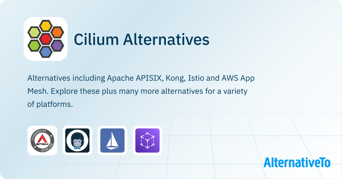Cilium Alternatives - Explore Similar Sites & Apps | AlternativeTo