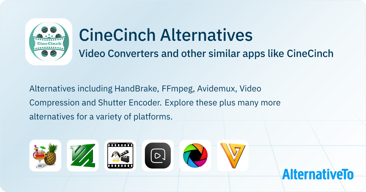 CineCinch Alternatives: Video Converters & Similar Apps - Page 2 ...