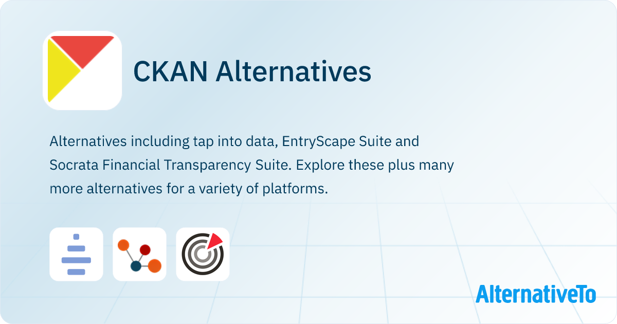 CKAN Alternatives - Explore Similar Sites & Apps | AlternativeTo