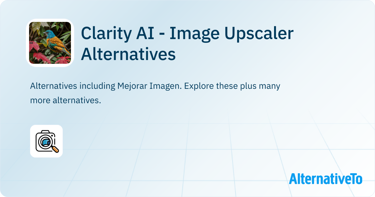 Clarity AI - Image Upscaler Alternatives - Explore Similar Sites & Apps ...