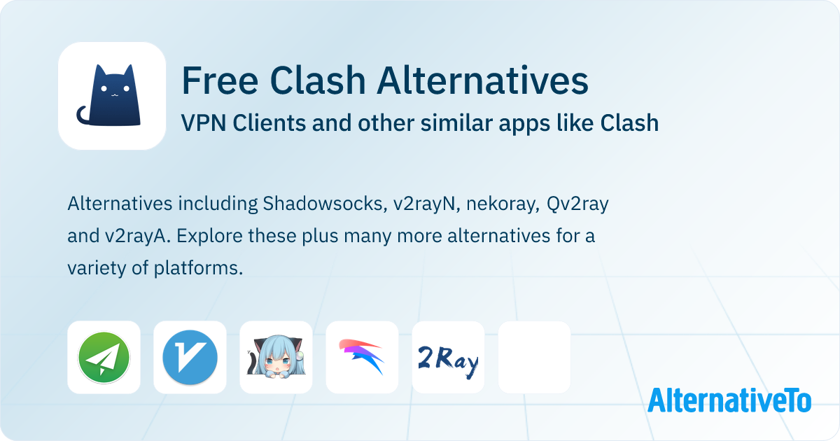 Free Clash Alternatives: Top 6 VPN Clients & Similar Apps | AlternativeTo