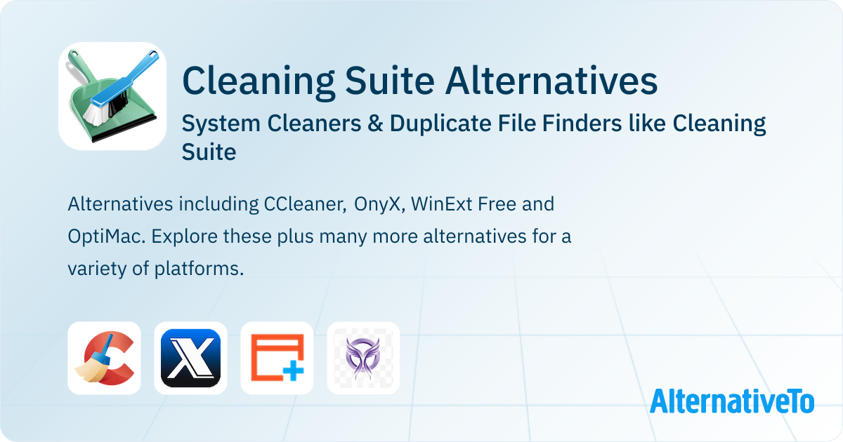 Cleaning Suite Alternatives: Top 4 System Cleaners | AlternativeTo