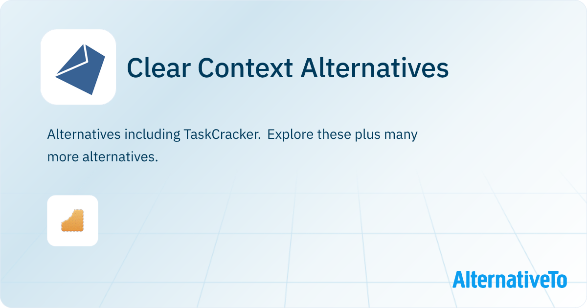 Clear Context Alternatives - Explore Similar Software | AlternativeTo