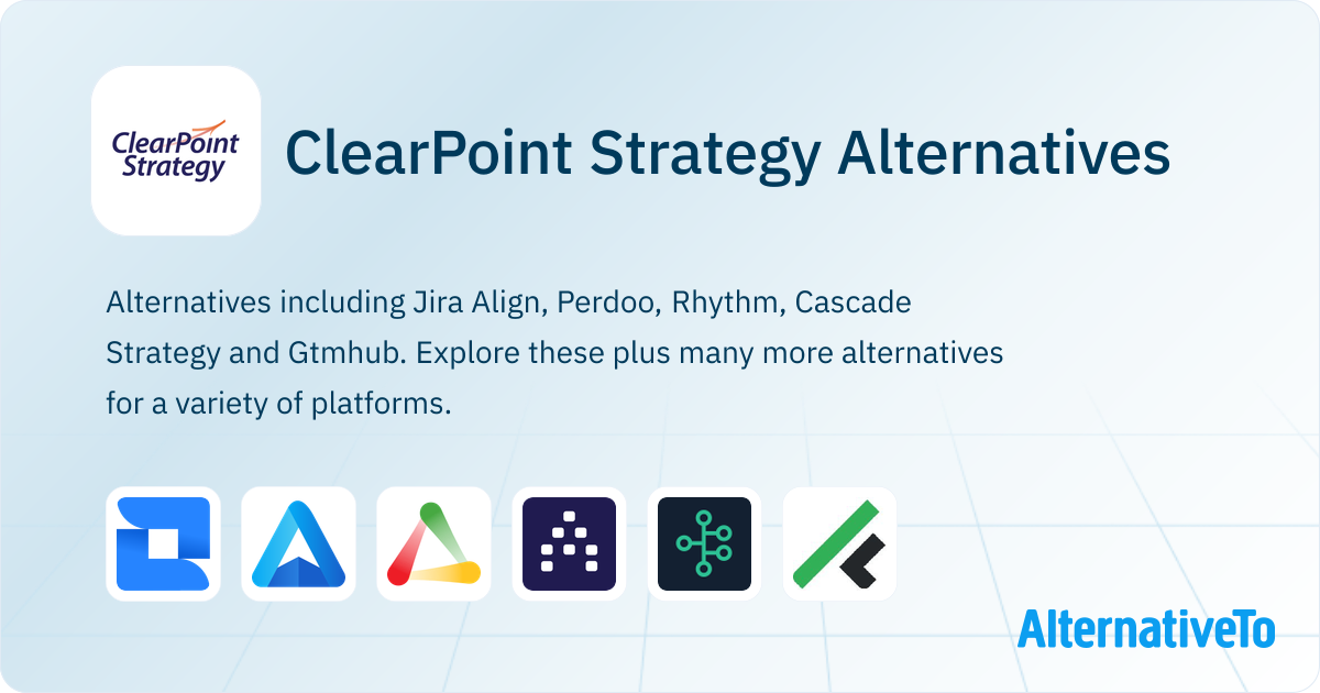 ClearPoint Strategy Alternatives - Explore Similar Sites & Apps ...