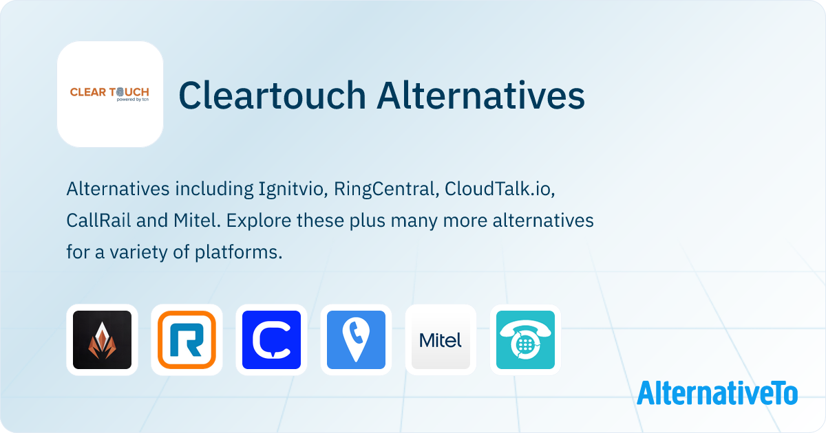 Cleartouch Alternatives - Explore Similar Sites & Apps | AlternativeTo