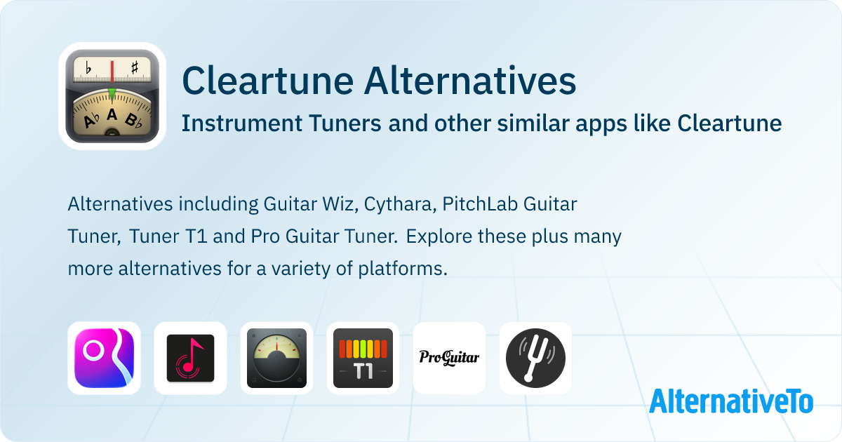 Cleartune Alternatives: Top 11 Instrument Tuners & Similar Apps ...