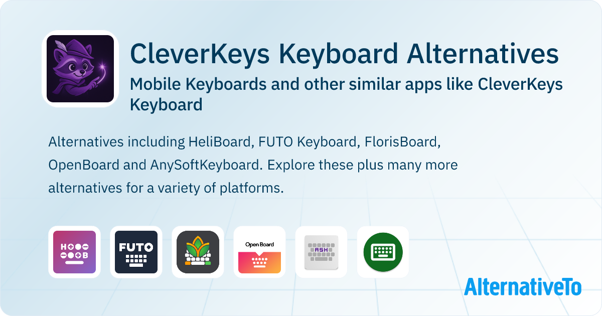 CleverKeys Keyboard Alternatives: Mobile Keyboards & Similar Apps ...