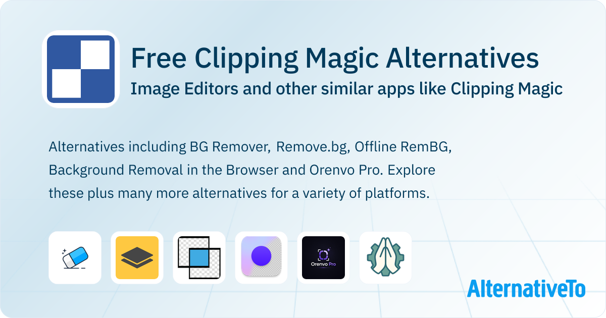 Free Clipping Magic Alternatives: Top 12 Image Editors & Similar ...