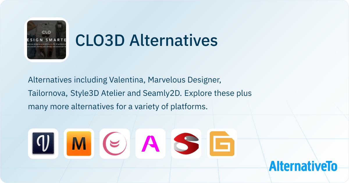 CLO3D Alternatives - Explore Similar Software | AlternativeTo