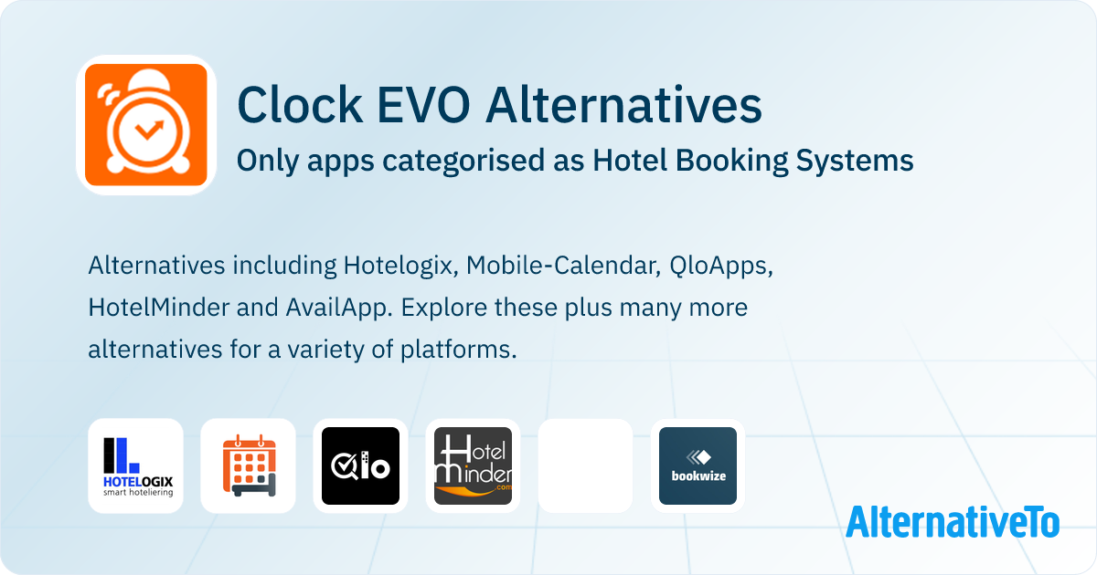Clock EVO Alternatives: Top 6 Hotel Booking Systems | AlternativeTo