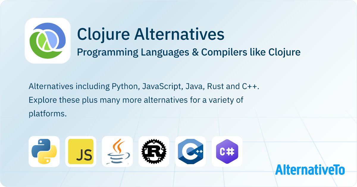 Clojure Alternatives: Top 12 Programming Languages & Compilers ...