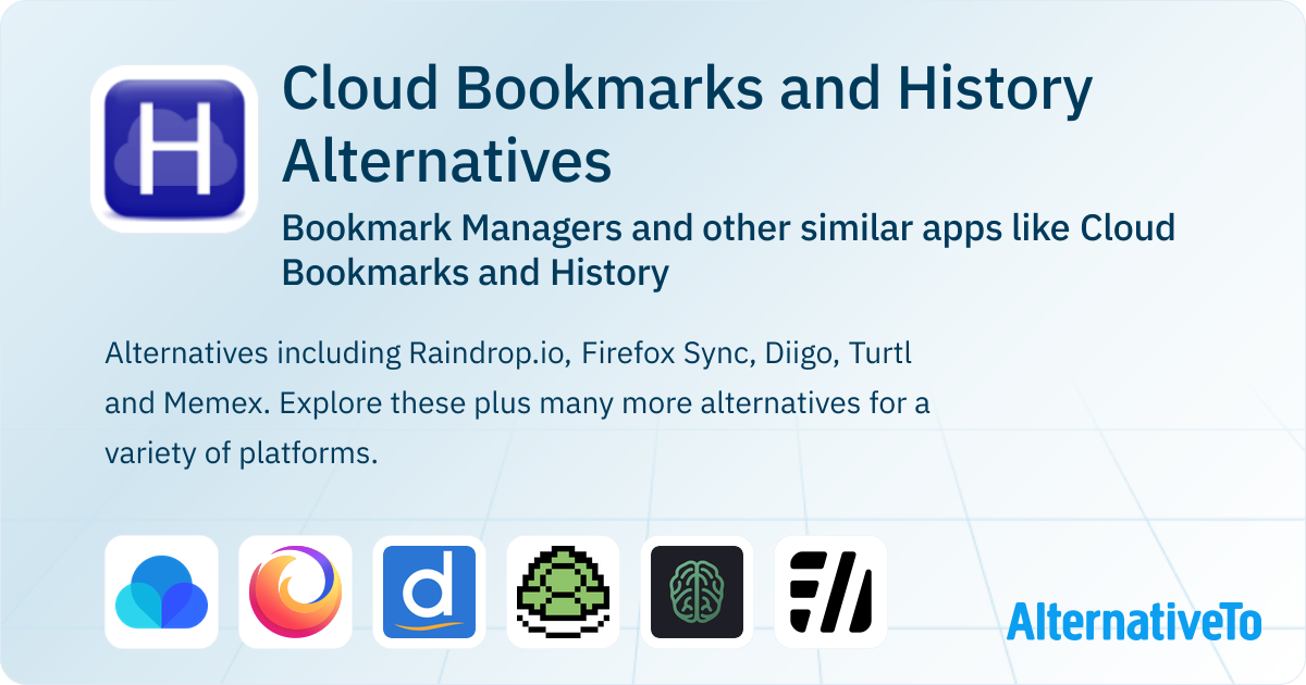 Cloud Bookmarks and History Alternatives: Top 12 Bookmark Managers ...