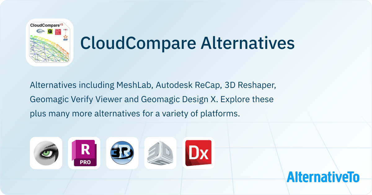 CloudCompare Alternatives - Explore Similar Software | AlternativeTo