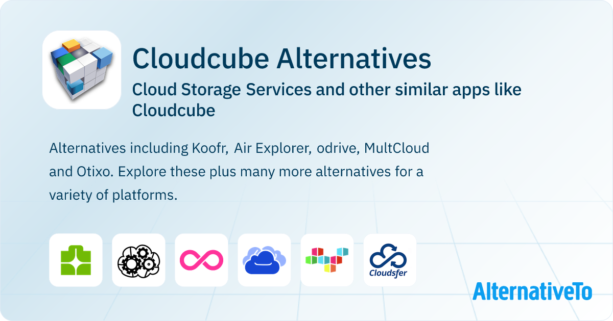 Cloudcube Alternatives: Top 18 Cloud Storage Services & Similar Apps ...