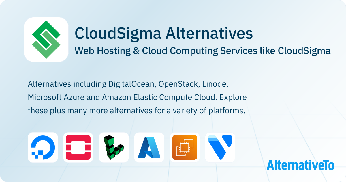 CloudSigma Alternatives: Top 12 Web Hosting Services | AlternativeTo