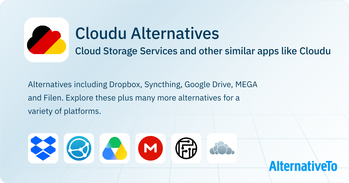 Cloudu Alternatives: Top 12 Cloud Storage Services & Similar Apps ...