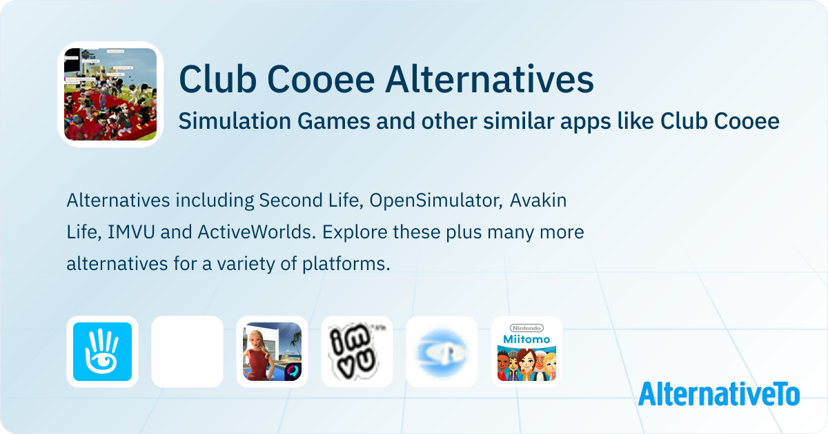Club Cooee Alternatives: Top 9 Simulation & Similar Games | AlternativeTo