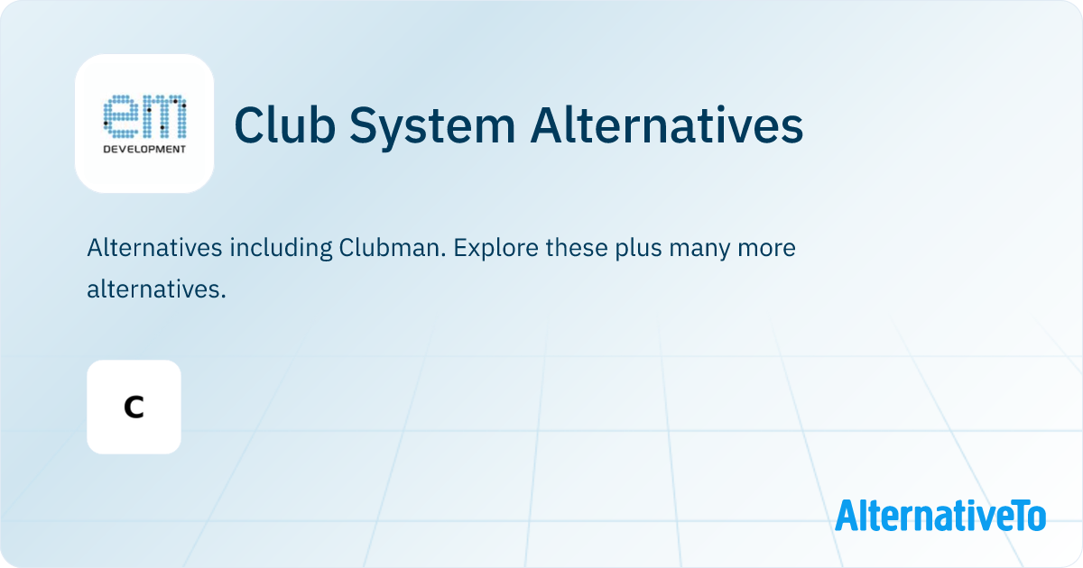 Club System Alternatives - Explore Similar Sites & Apps | AlternativeTo