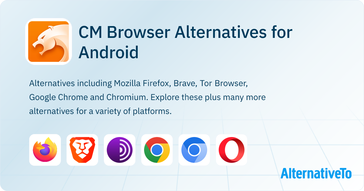CM Browser Alternatives for Android - Page 5 | AlternativeTo