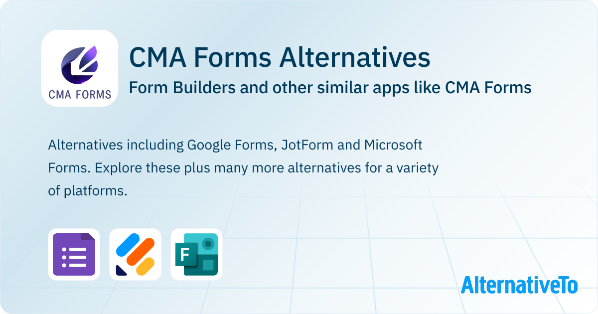 CMA Forms Alternatives: Top 3 Form Builders & Similar Websites ...