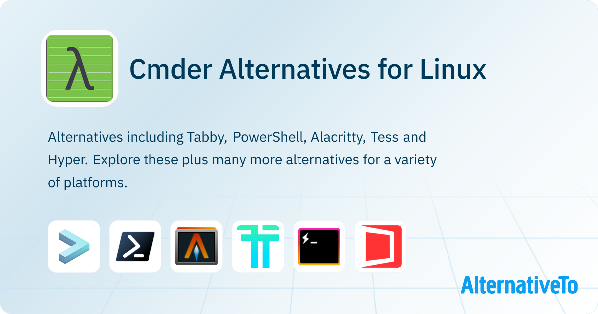 Cmder Alternatives for Linux: Top 19 Terminal Emulators & Shells ...