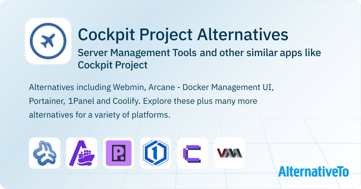 Cockpit Project Alternatives: Top 12 Server Management Tools & Similar ...