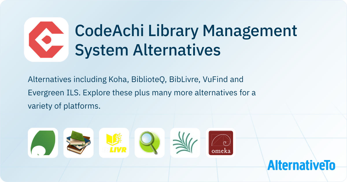 CodeAchi Library Management System Alternatives - Explore Similar ...