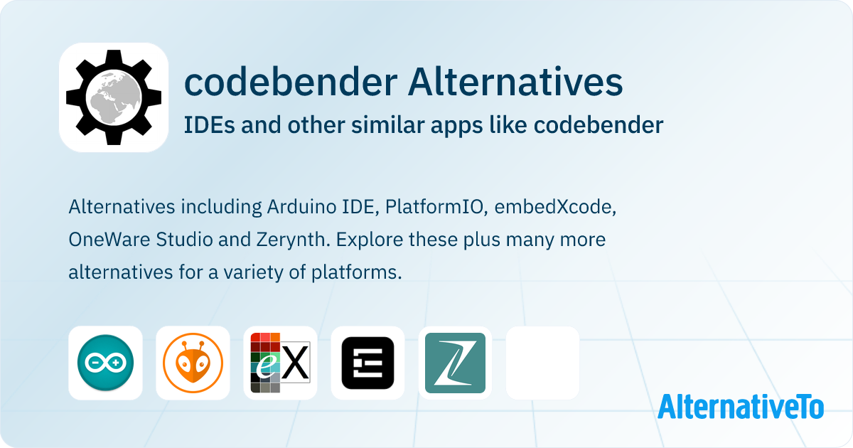 codebender Alternatives: Top 14 IDEs & Similar Websites | AlternativeTo