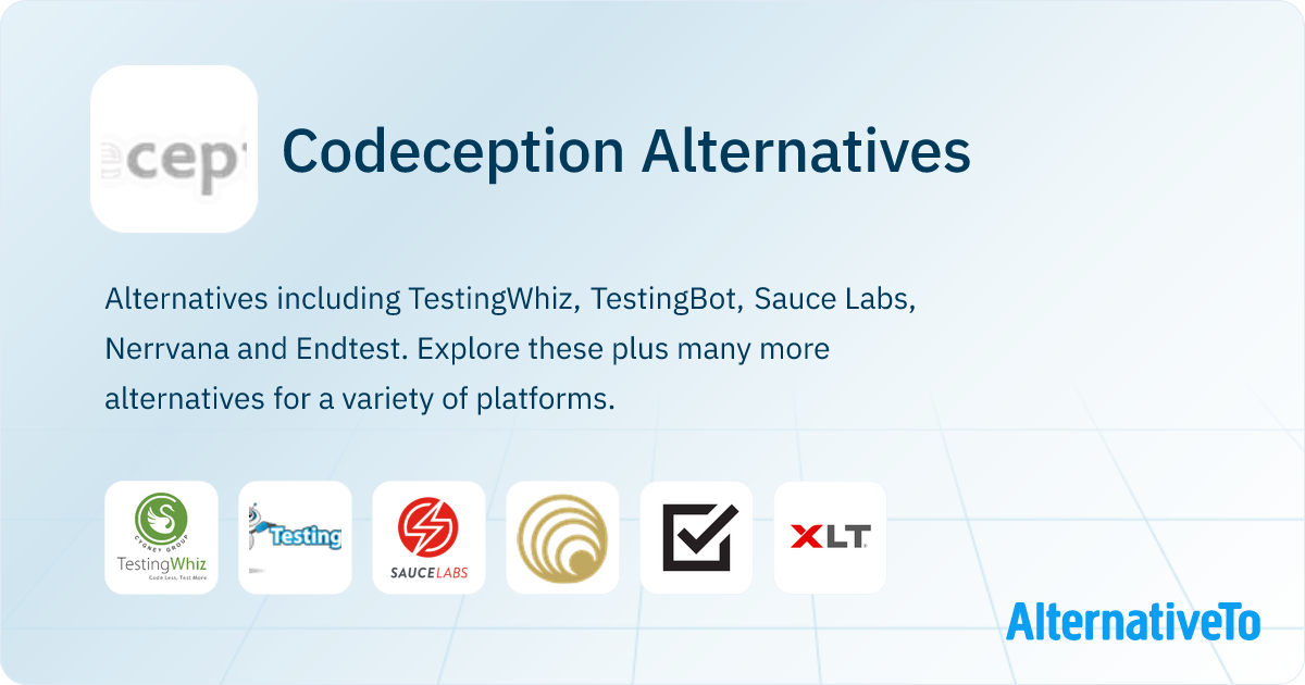 Codeception Alternatives - Page 2 | AlternativeTo