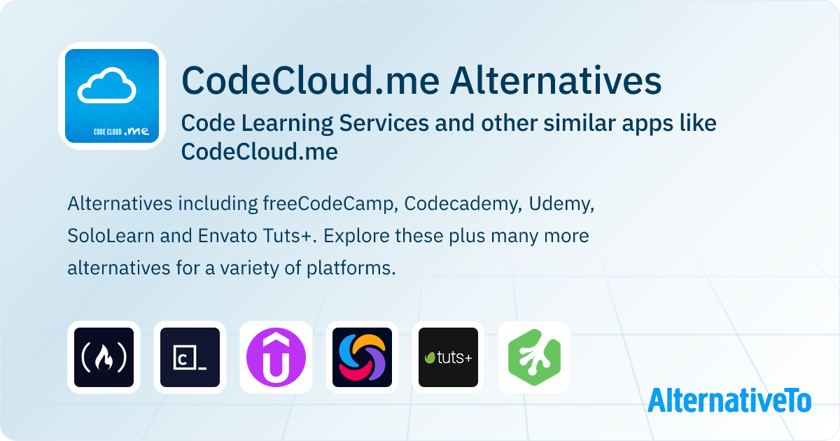 CodeCloud.me Alternatives: Top 23 Code Learning Services & Similar Apps ...