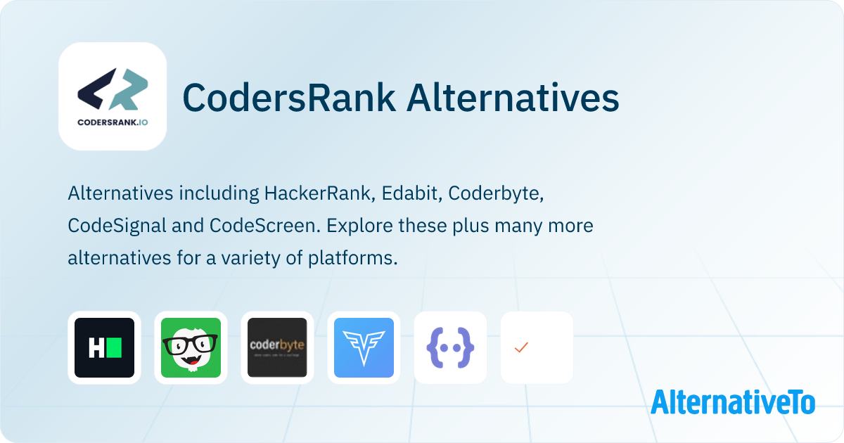 CodersRank Alternatives - Explore Similar Sites & Apps | AlternativeTo