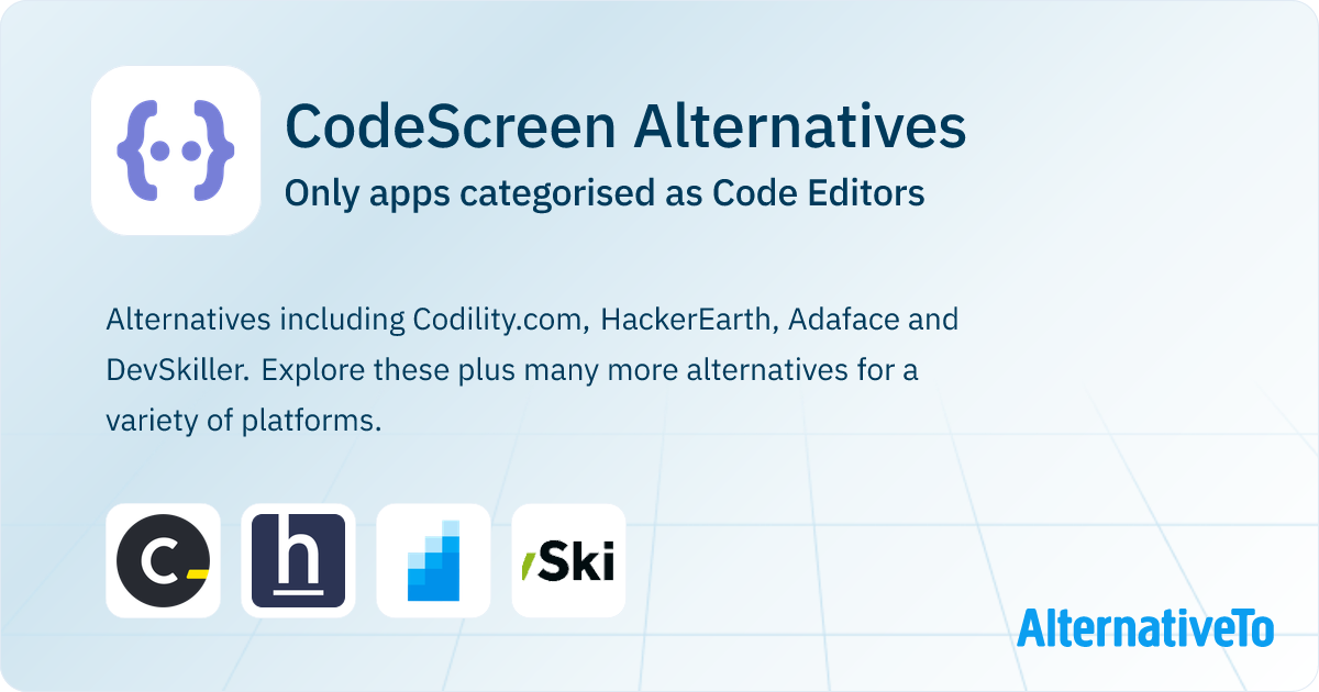 CodeScreen Alternatives: Top 4 Code Editors | AlternativeTo