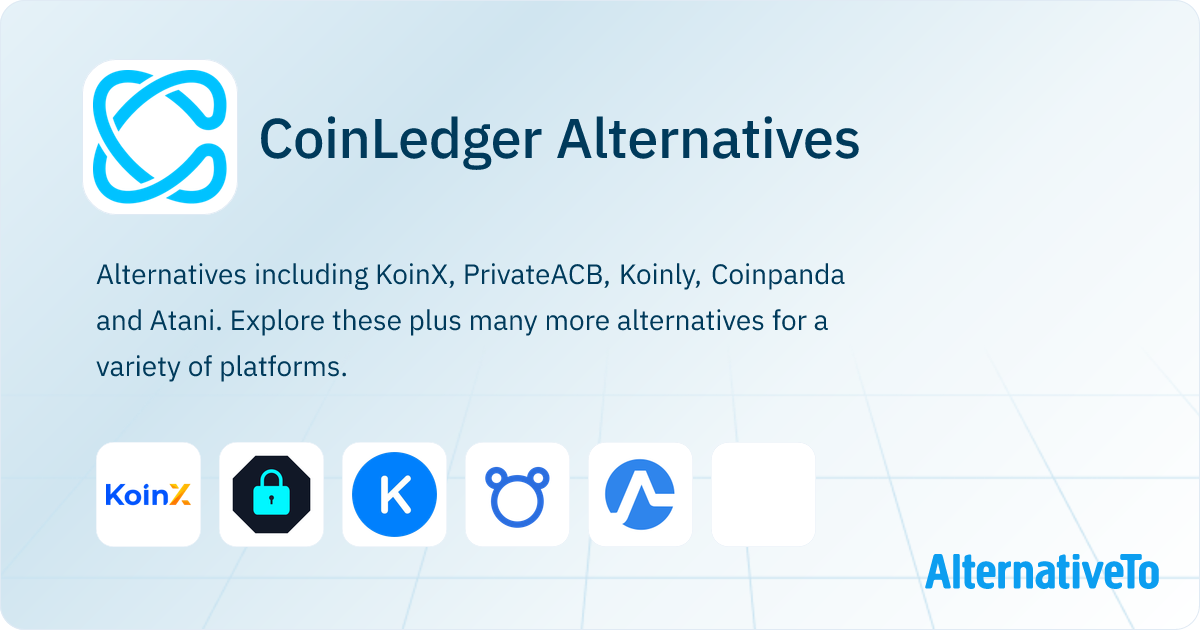 CoinLedger Alternatives - Explore Similar Sites & Apps | AlternativeTo